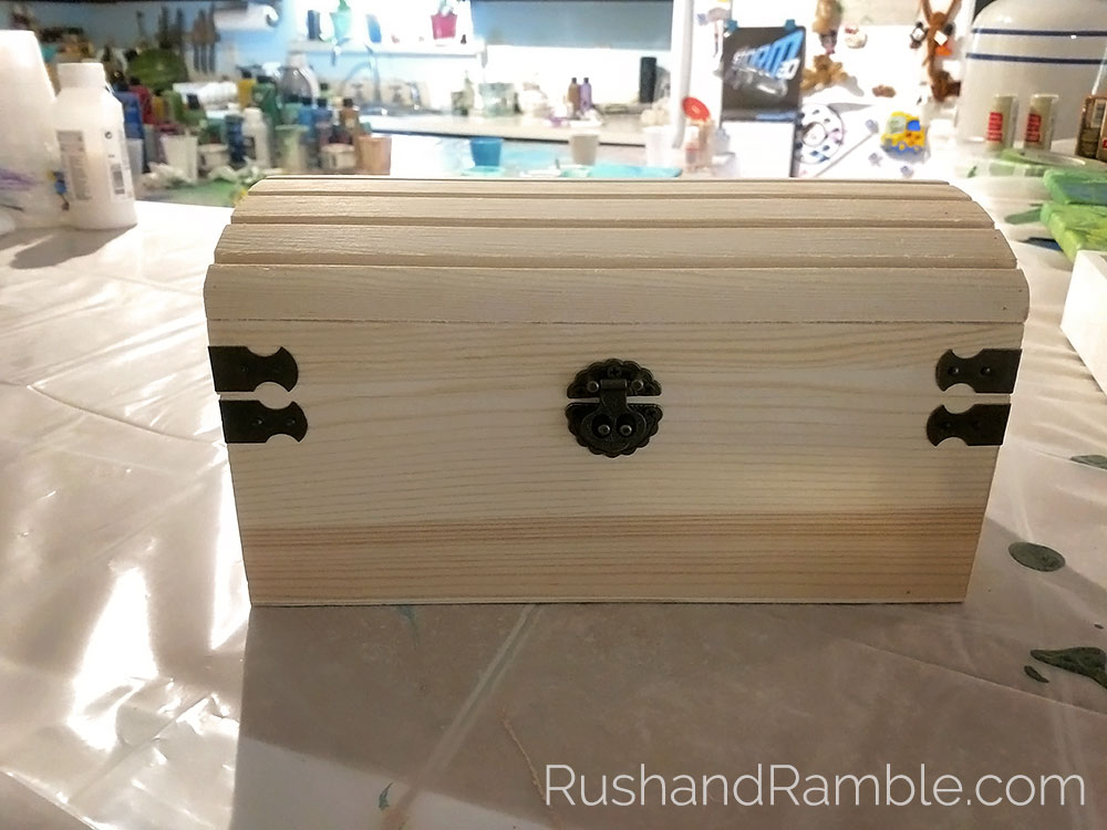 DIY Treasure Chest Bank - Rush & Ramble