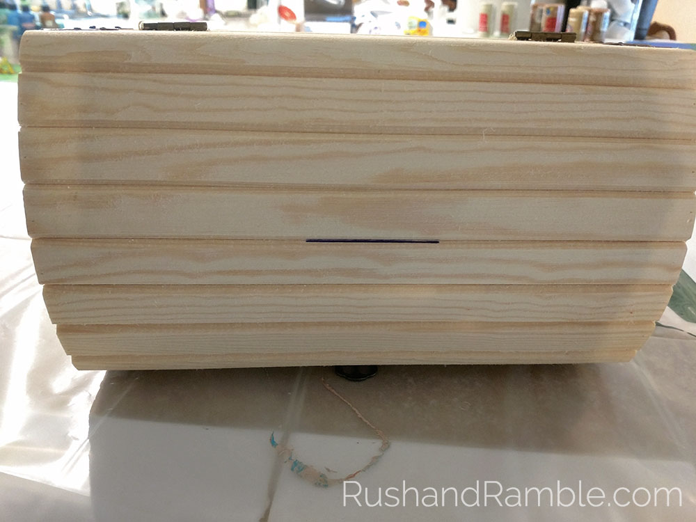 DIY Treasure Chest Bank - Rush & Ramble
