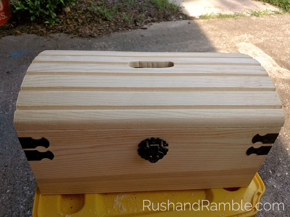 DIY Treasure Chest Bank - Rush & Ramble