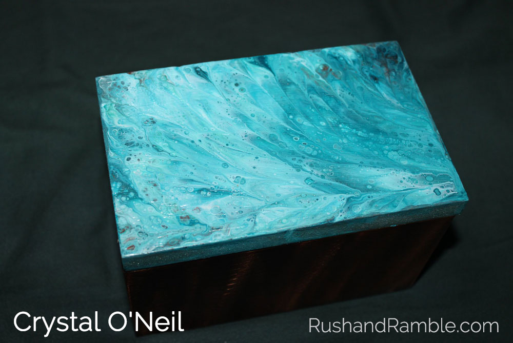 Liquid Pouring Tutorial Series Part 2: Tips for Acrylic Liquid Pour ...